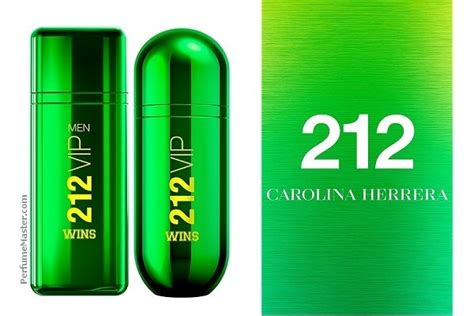 Carolina Herrera 212 VIP Men WINS Limited Edition EDT 100ml (Green ...